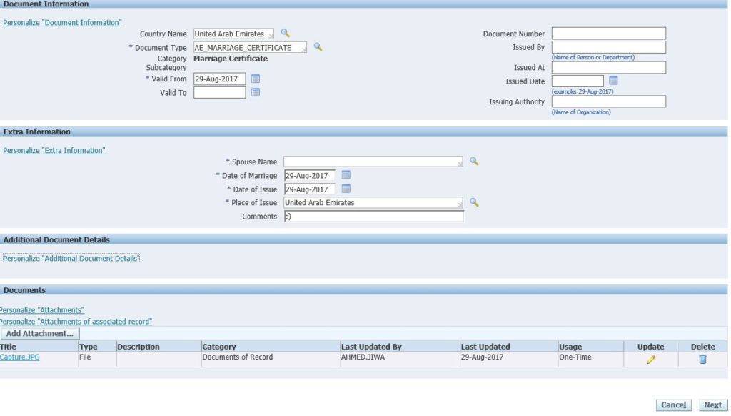 Document of Record (DOR) Functionality in Oracle EBS R12 with AME Approvals - ERPWebTutor