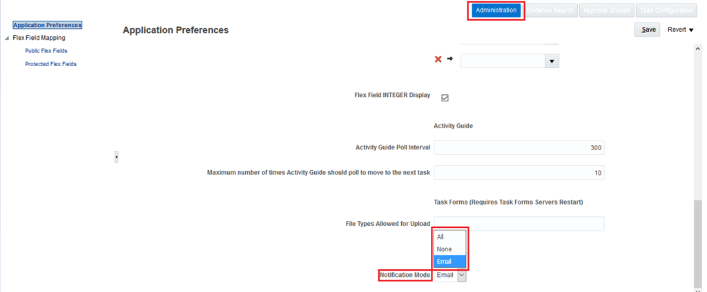 Configuration Options for Workflow Notifications - ERPWebTutor