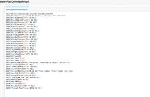Creating Pipe Delimited file using OTBI Report - ERPWebTutor