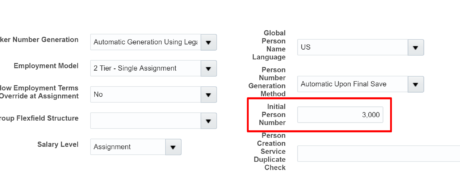 A Person Number with this value already exists error