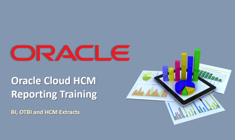 Oracle Cloud HCM Reporting Training - ERPWebTutor